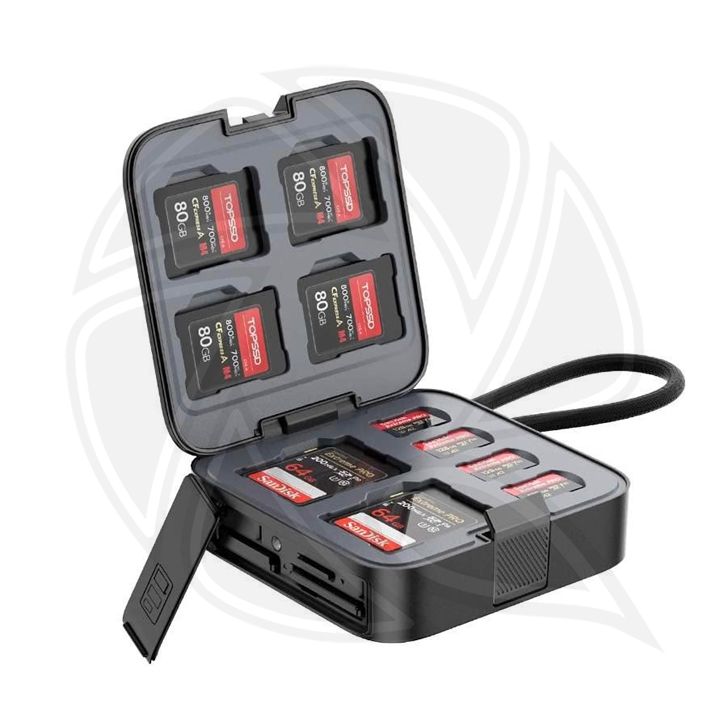 ULANZI CRC10 3in1 Card Reader Case | Qartaj